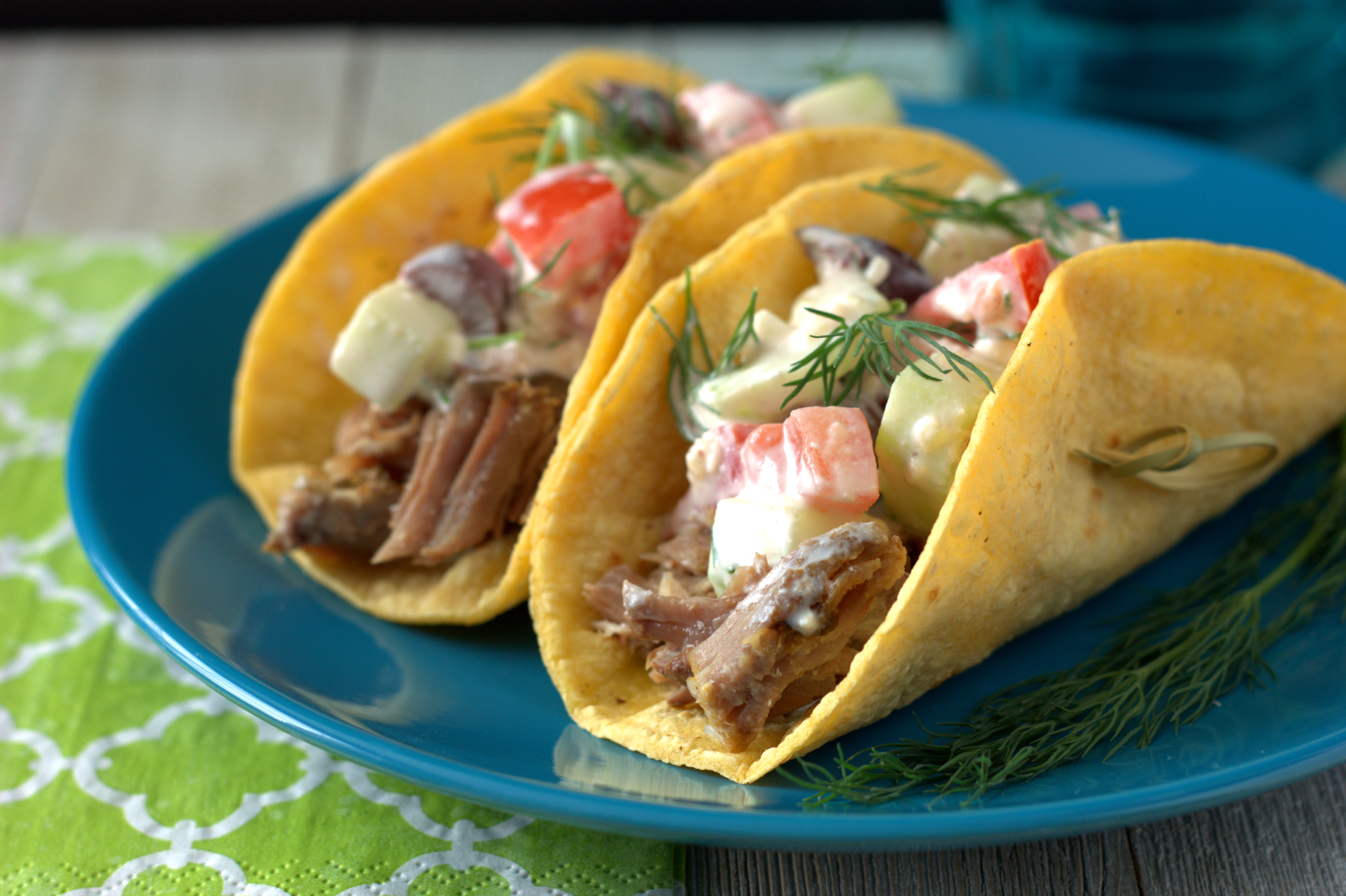 Tzatziki Tacos - Experimental Epicurean